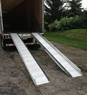 Twin Lock Ramps - Split Ramps For Truck Loading | Copperloy