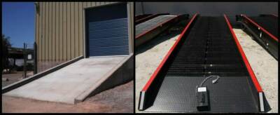 Yard Ramps For A Mobile Loading Dock | Semi To Forklift Ramp