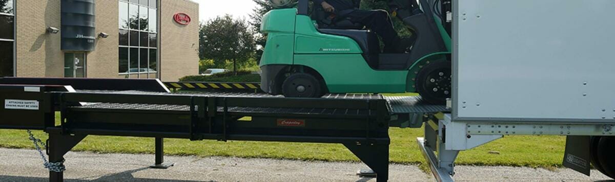 Aluminum Dock Ramps & Loading Dock Equipment | Copperloy