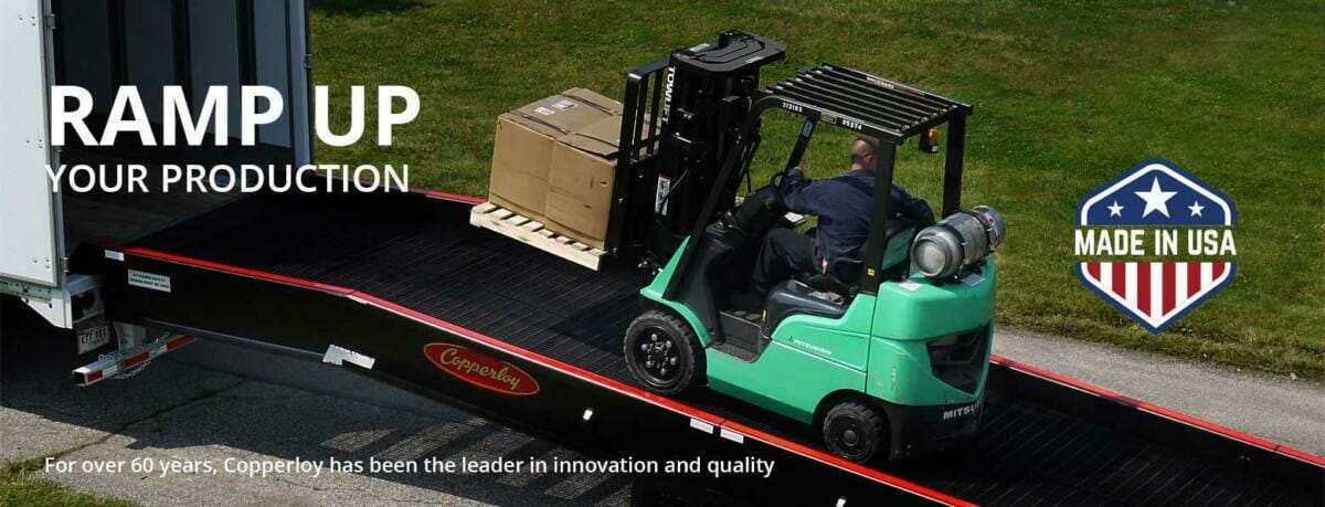 Yard Ramp | Movable And Adjustable Yard Ramp | Copperloy®