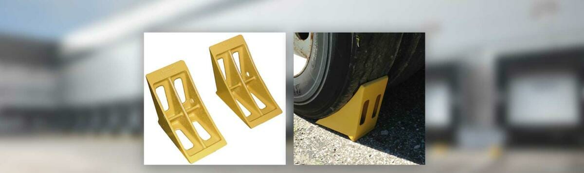 Wheel Chocks - Extra-Strong Aluminum For Stability | Copperloy