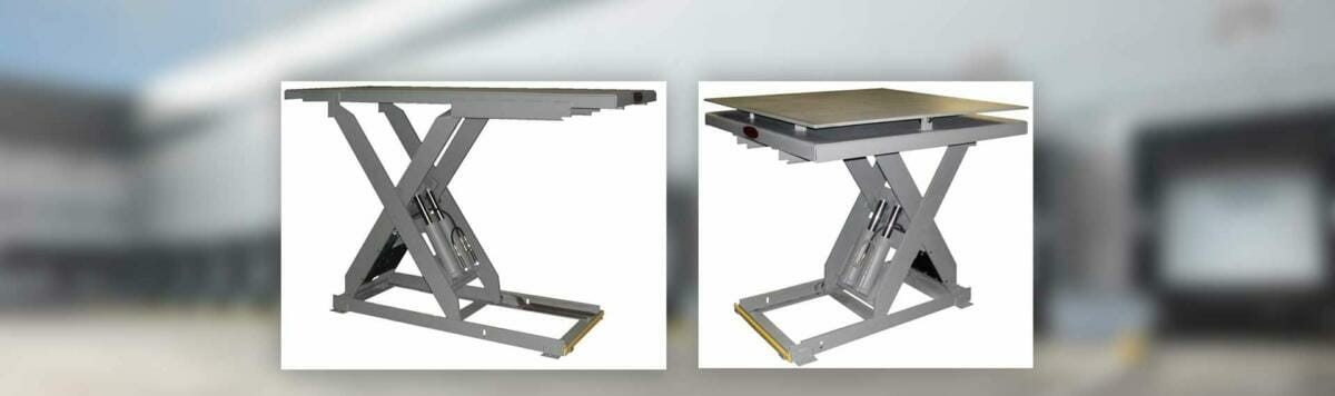 Lift Tables | Hydraulic, Low Entry, Double Long | Copperloy