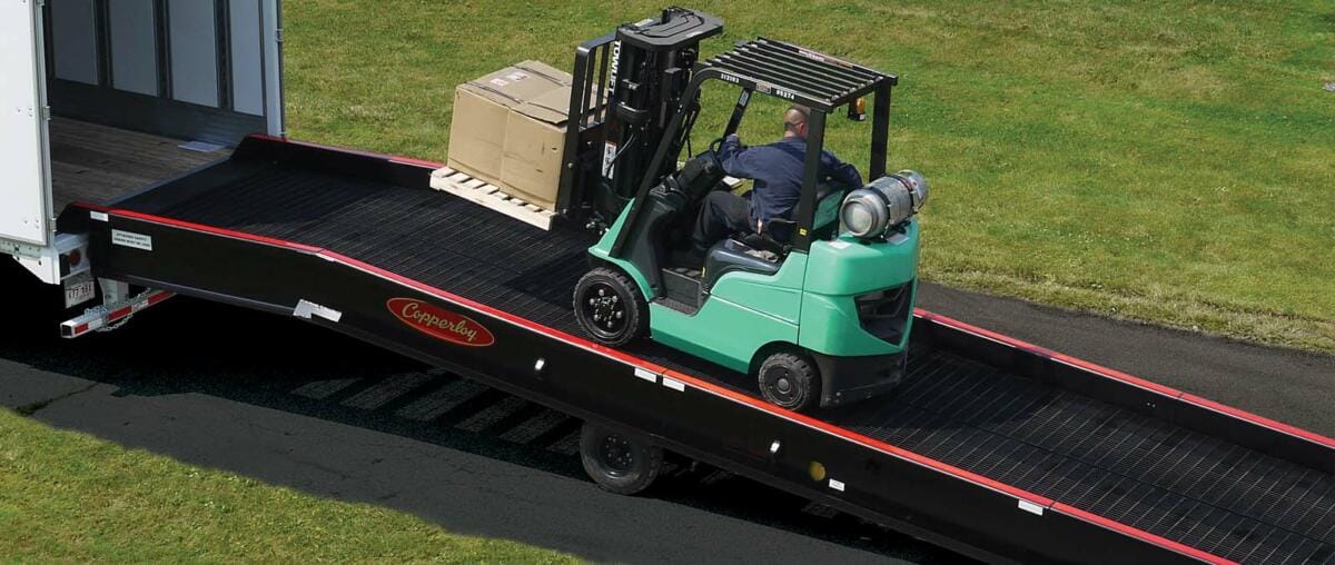 Yard Ramps | Copperloy USA Made | Portable Yard Ramp