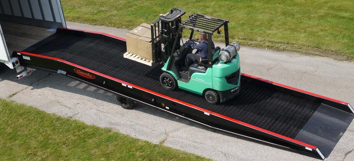 Yard Ramp For Sale | Yard Ramps For Safe Forklift Loading