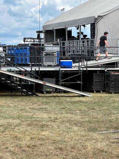 Stage Ramps | Portable Ramp Aluminum Easily Holds 4000 Lbs